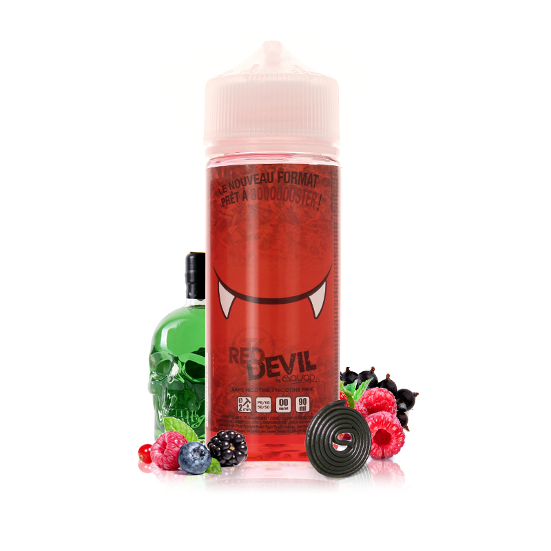 E liquide Red Devil Avap, e-liquide aux fruits rouges Avap, e liquide Red Devil 90ml - Taklope